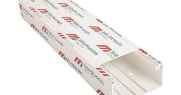 Mutlusan 100x50 mm İçten Kapaklı Kanal-Eko (Priz Seti Takılabilir)